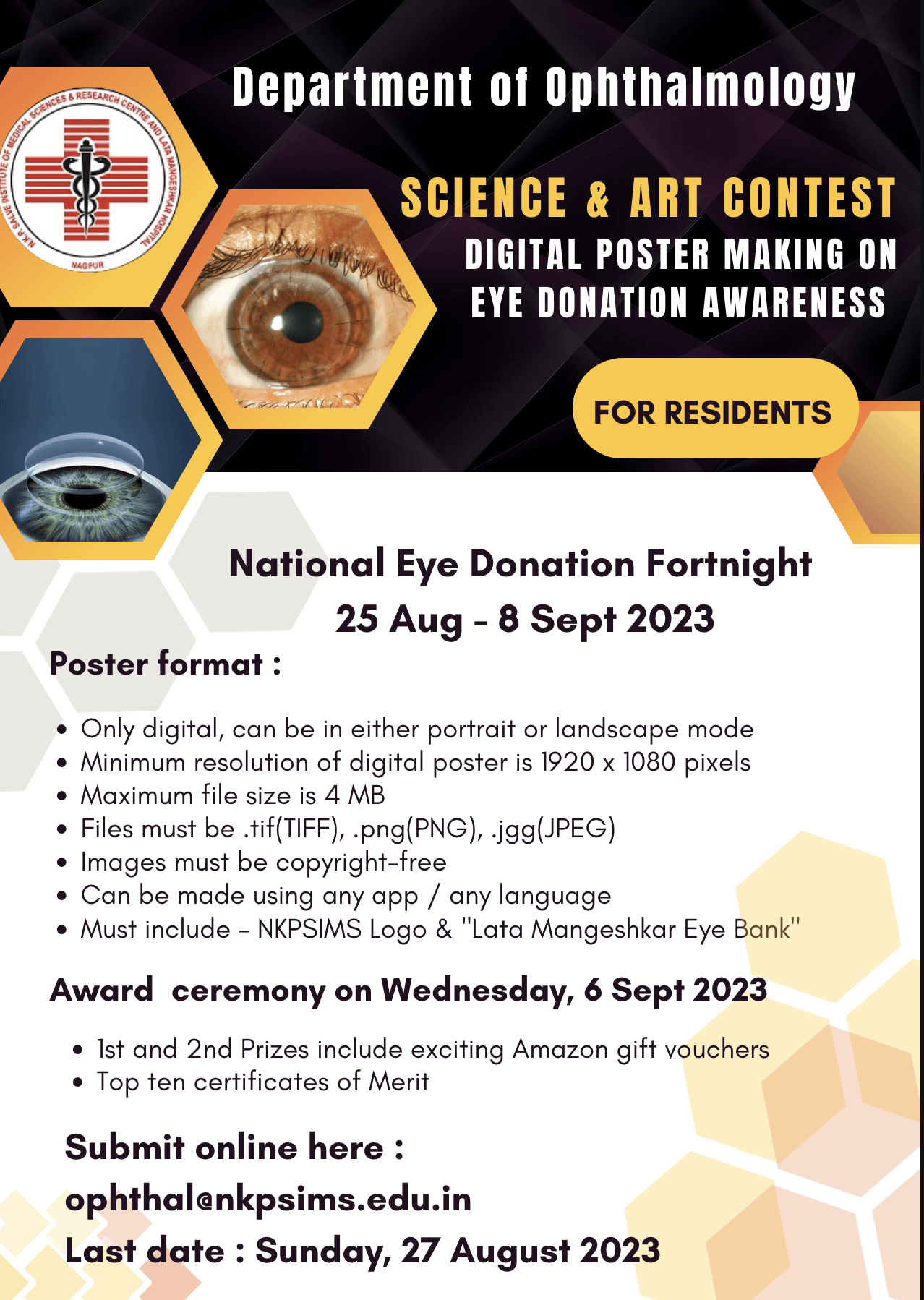 National Eye Donation Fortnight – NKPSIMS