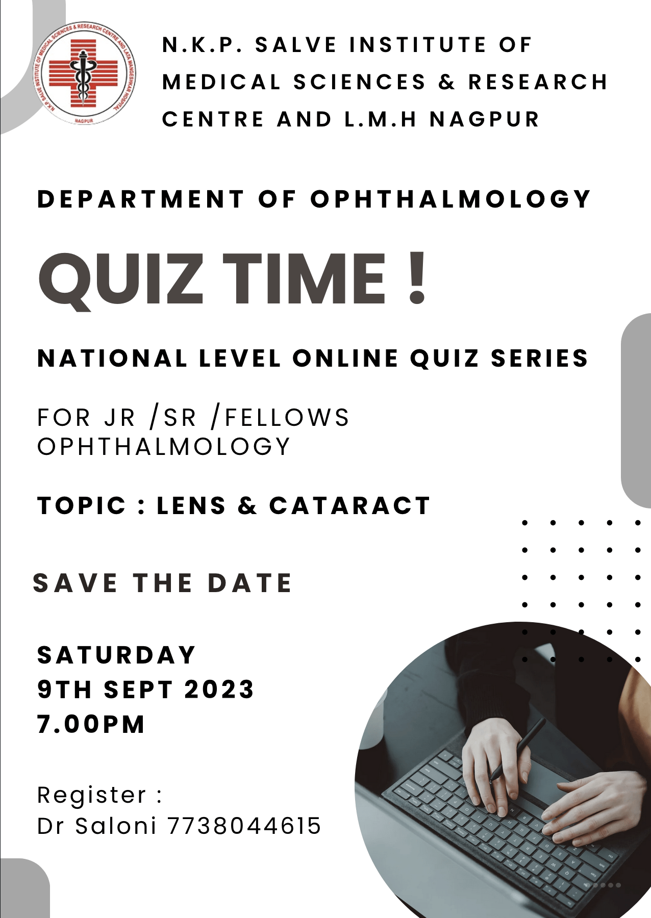 National Eye Donation Fortnight – NKPSIMS