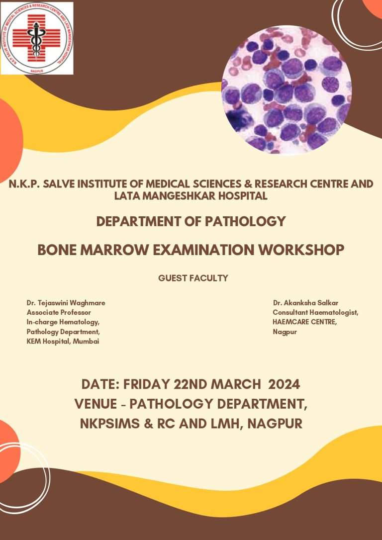 Bone Marrow Examination Workshop – NKPSIMS